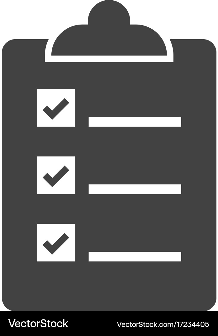 Orders list Royalty Free Vector Image - VectorStock