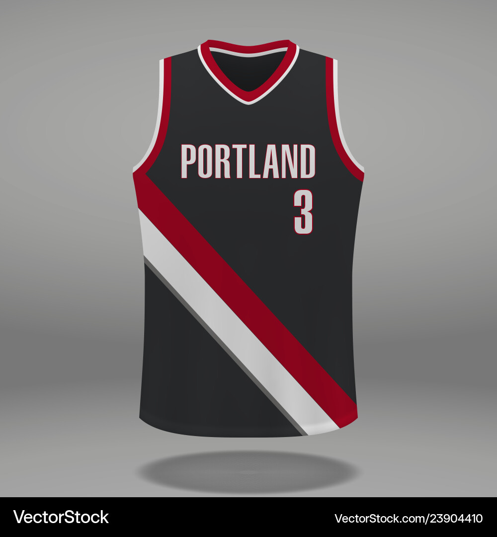Realistic sport shirt Royalty Free Vector Image