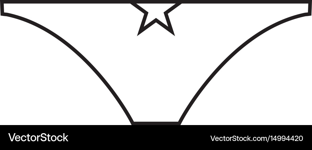 Women underwear design Royalty Free Vector Image