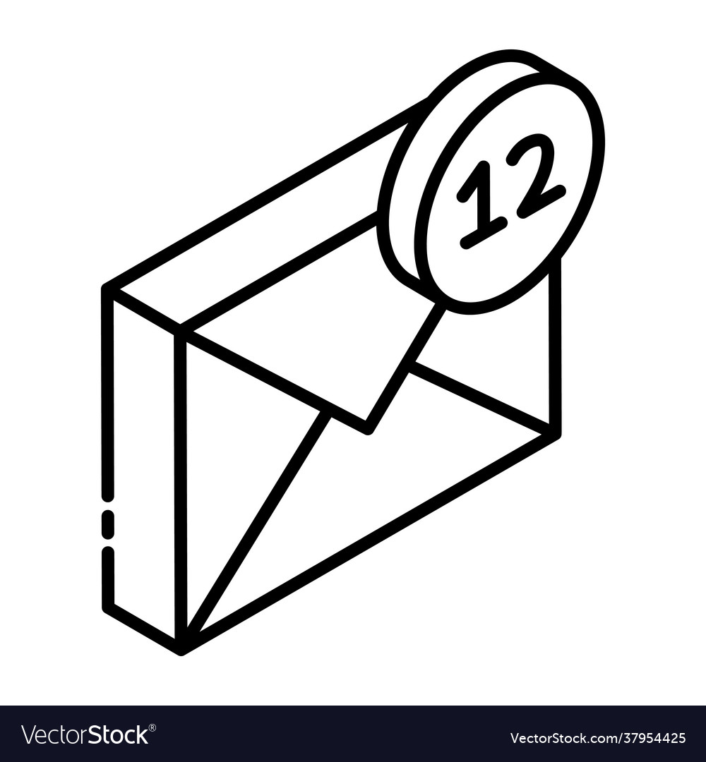 Email notification Royalty Free Vector Image - VectorStock