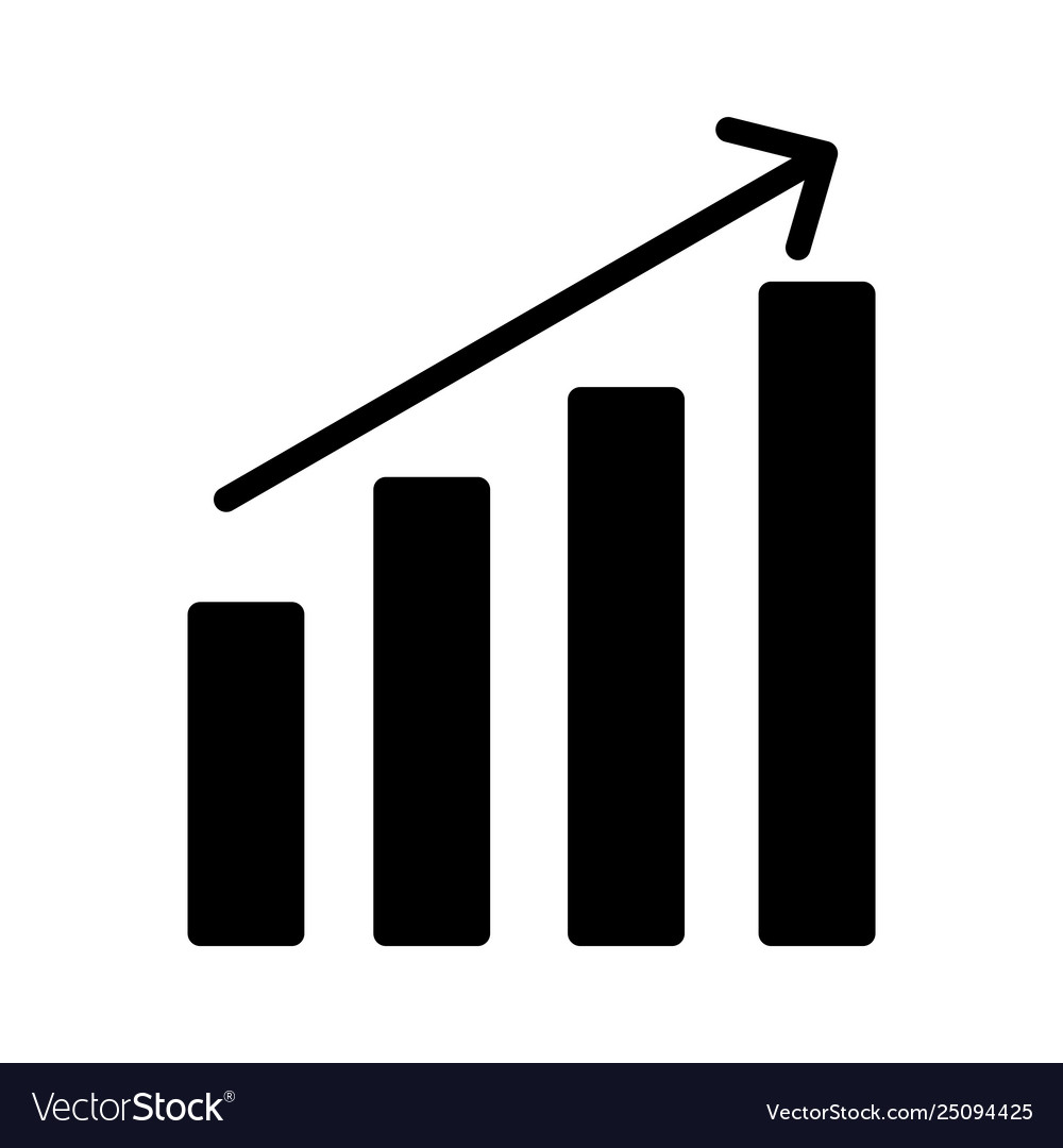 Increase Royalty Free Vector Image - VectorStock