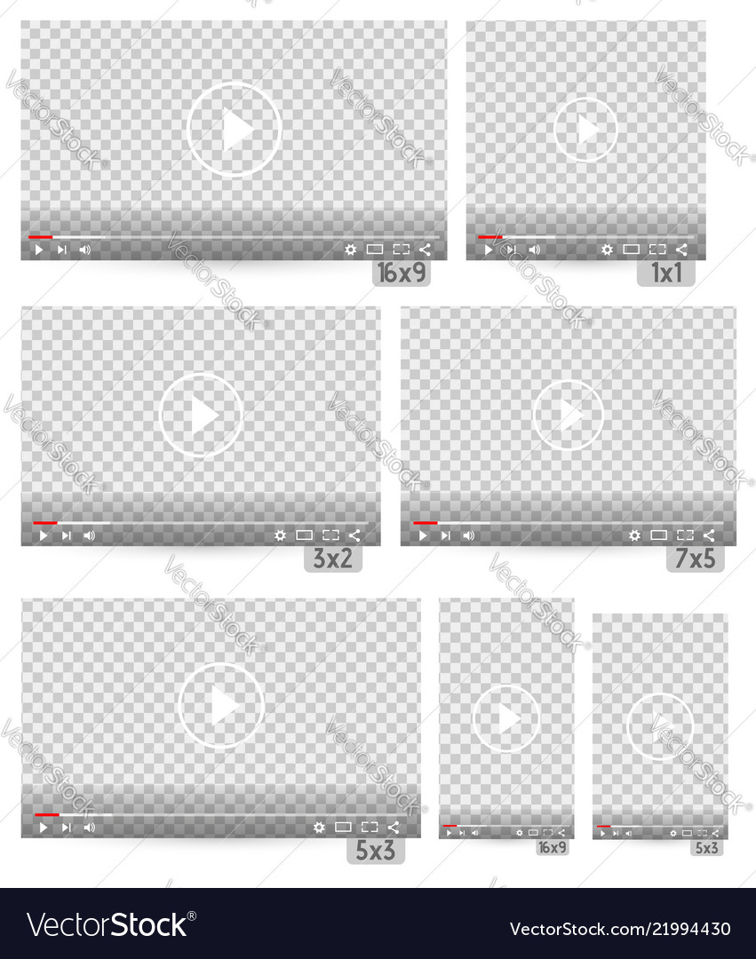 Video frames Royalty Free Vector Image - VectorStock