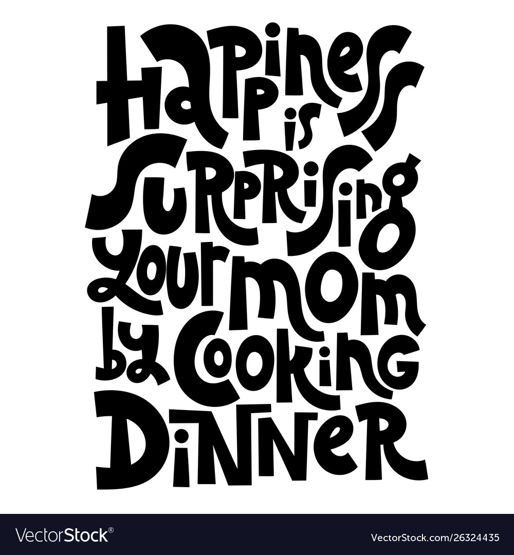 Cooking class quotes Royalty Free Vector Image