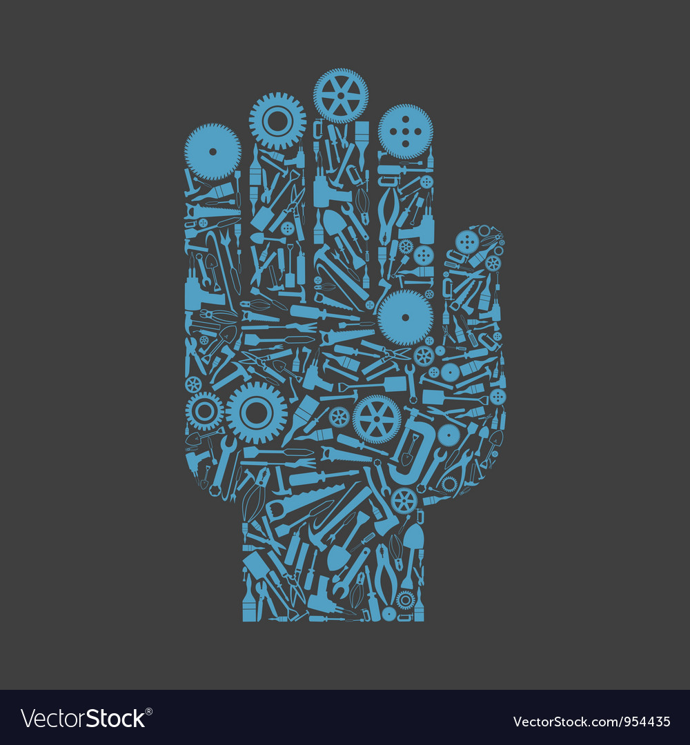 Hand tool Royalty Free Vector Image - VectorStock