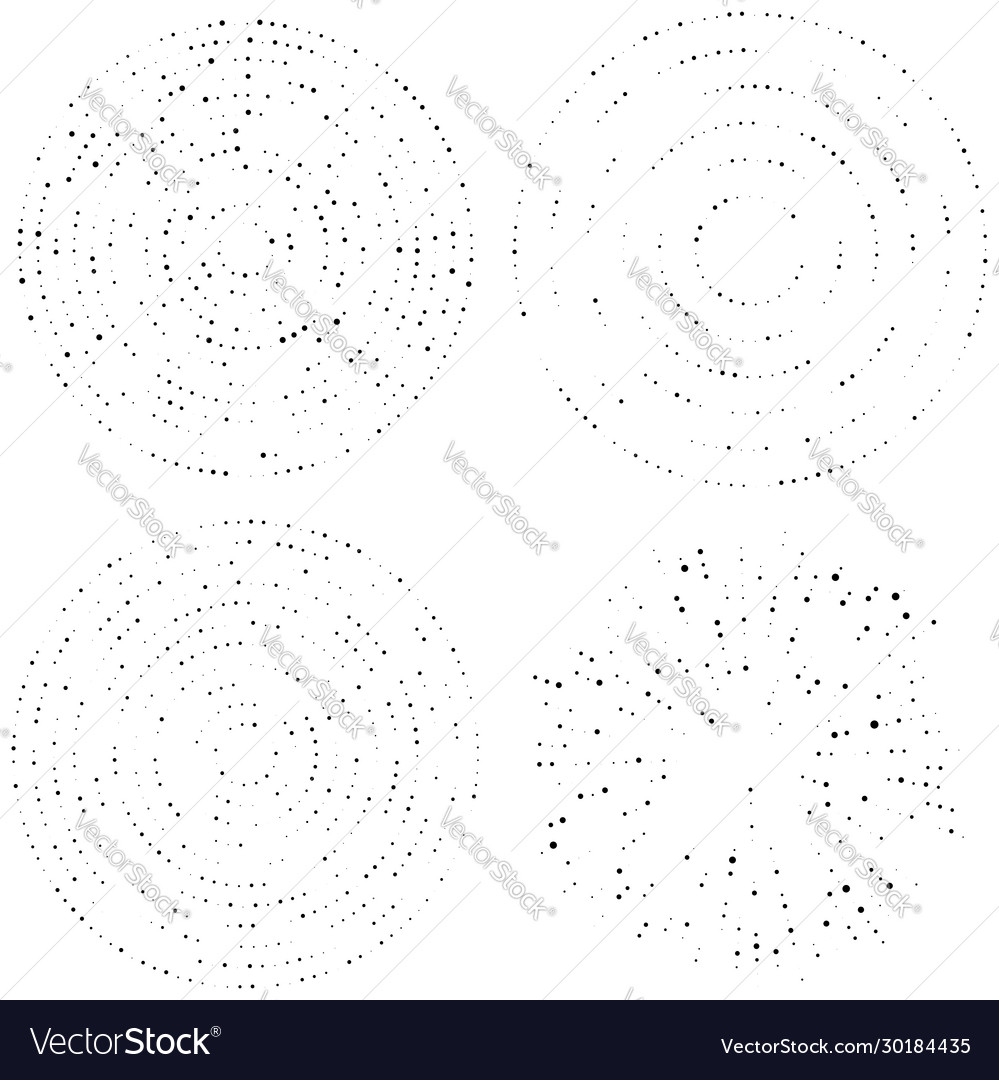 Random dots circles abstract speckles dotted Vector Image