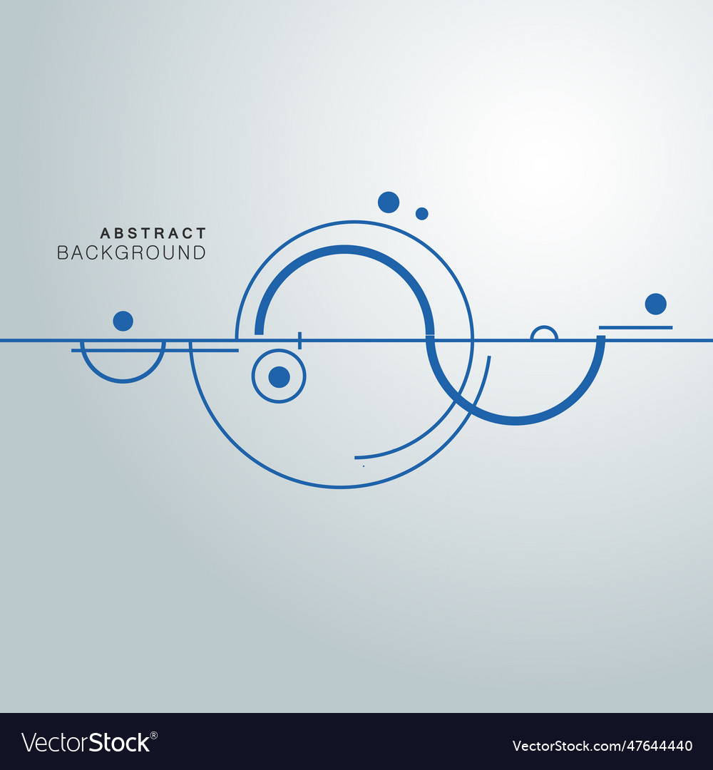 Abstract Background With Dynamic Linear Waves Vector Image