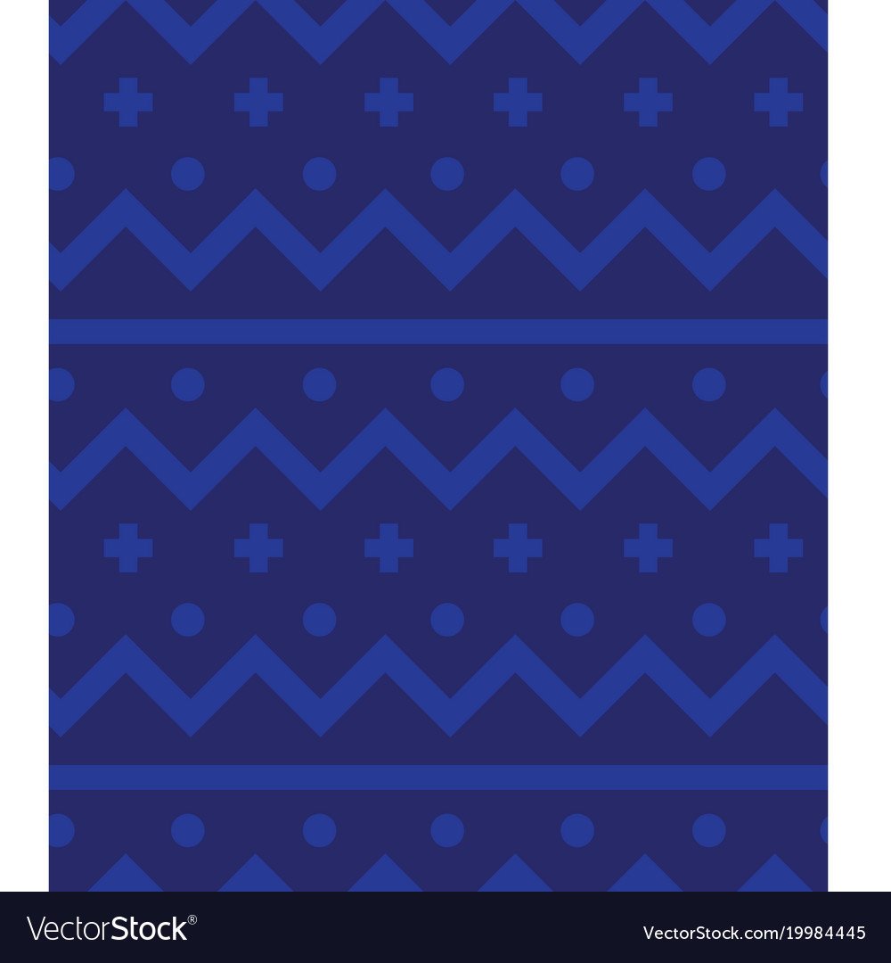 Northern wool seamless pattern Royalty Free Vector Image