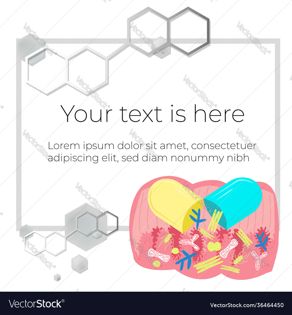 Image template frame for slide design Royalty Free Vector