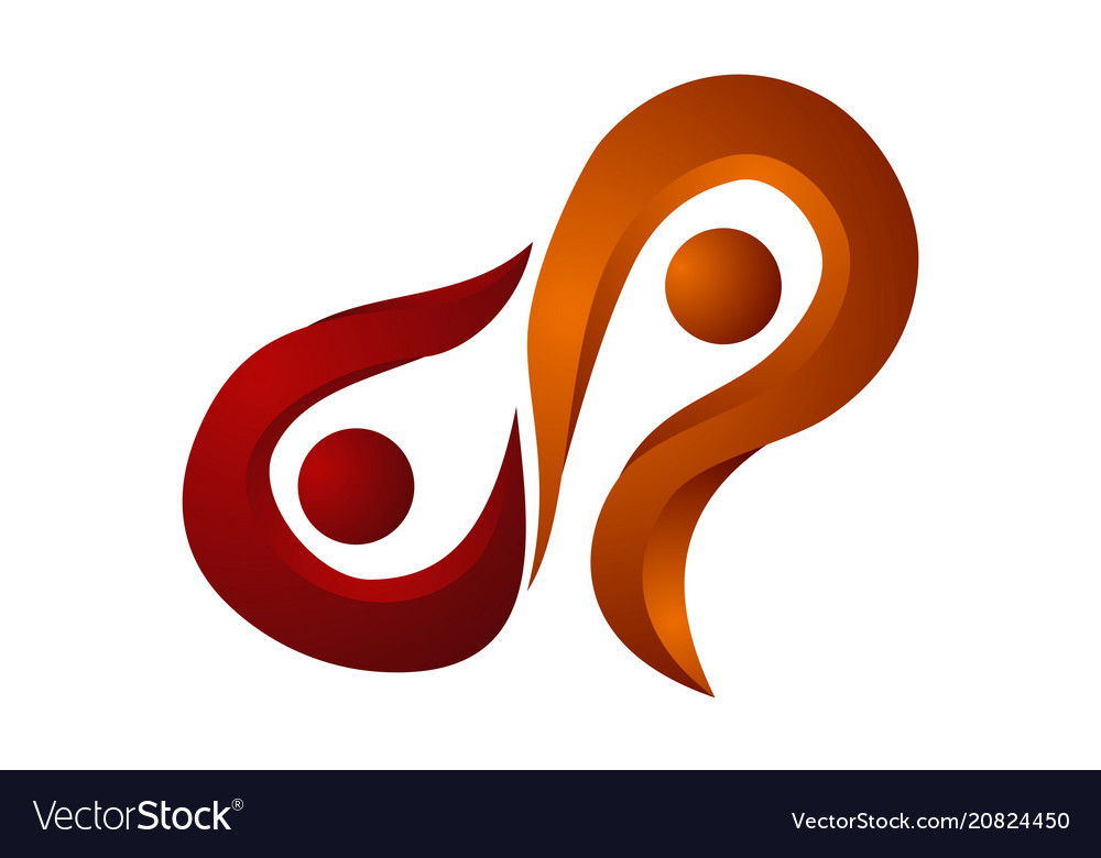 Infinity motion solution Royalty Free Vector Image