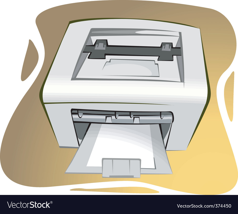 Printer Royalty Free Vector Image - VectorStock