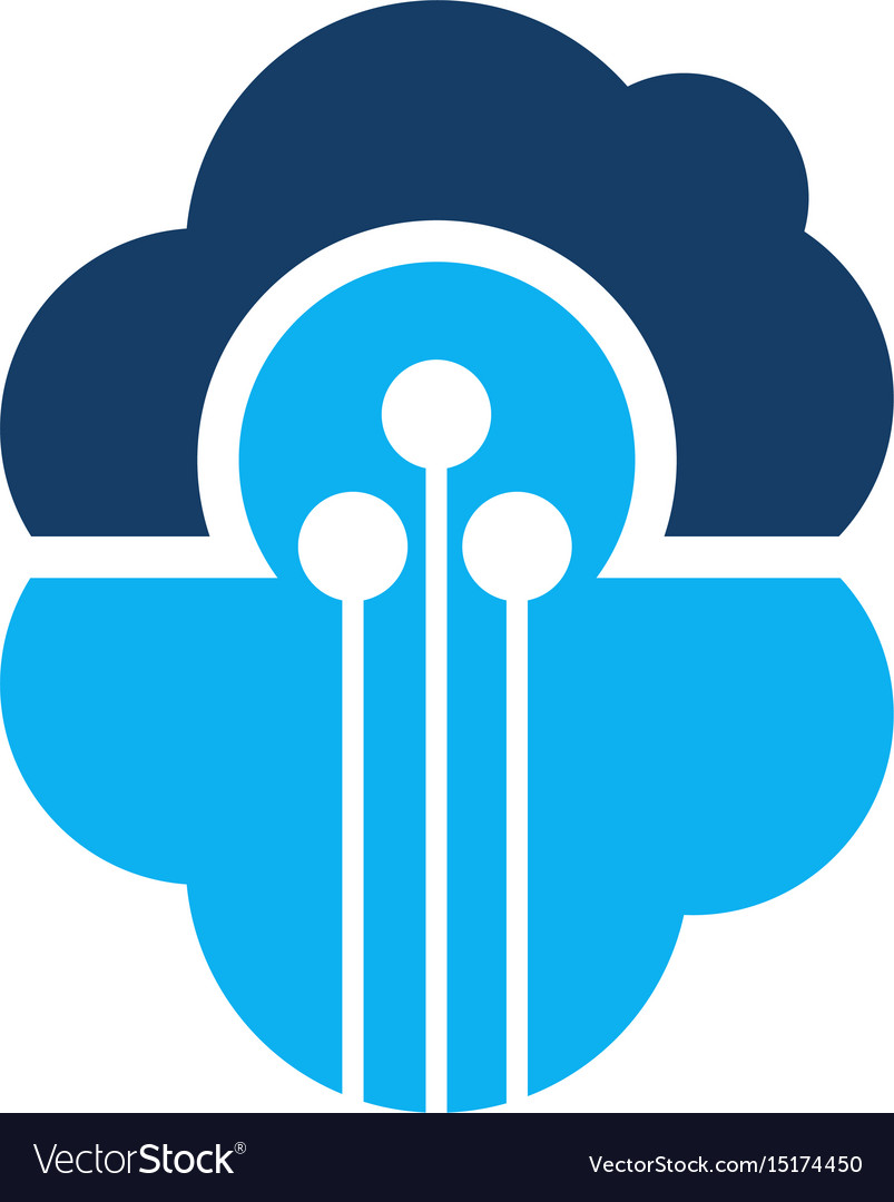 Technology cloud Royalty Free Vector Image - VectorStock