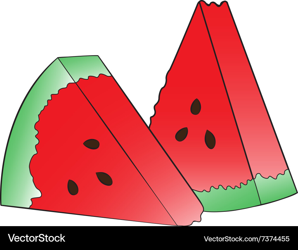 Watermelon Royalty Free Vector Image - VectorStock