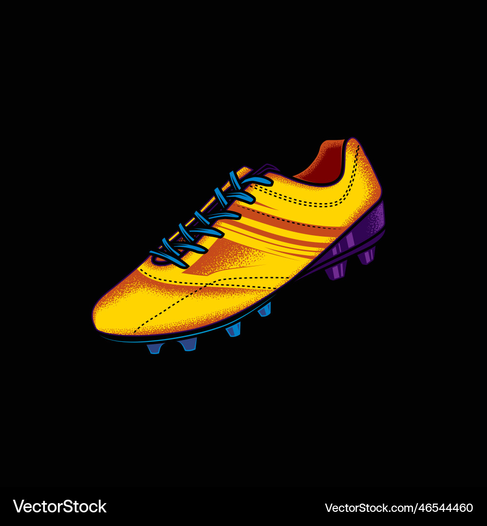 Football boots Royalty Free Vector Image - VectorStock