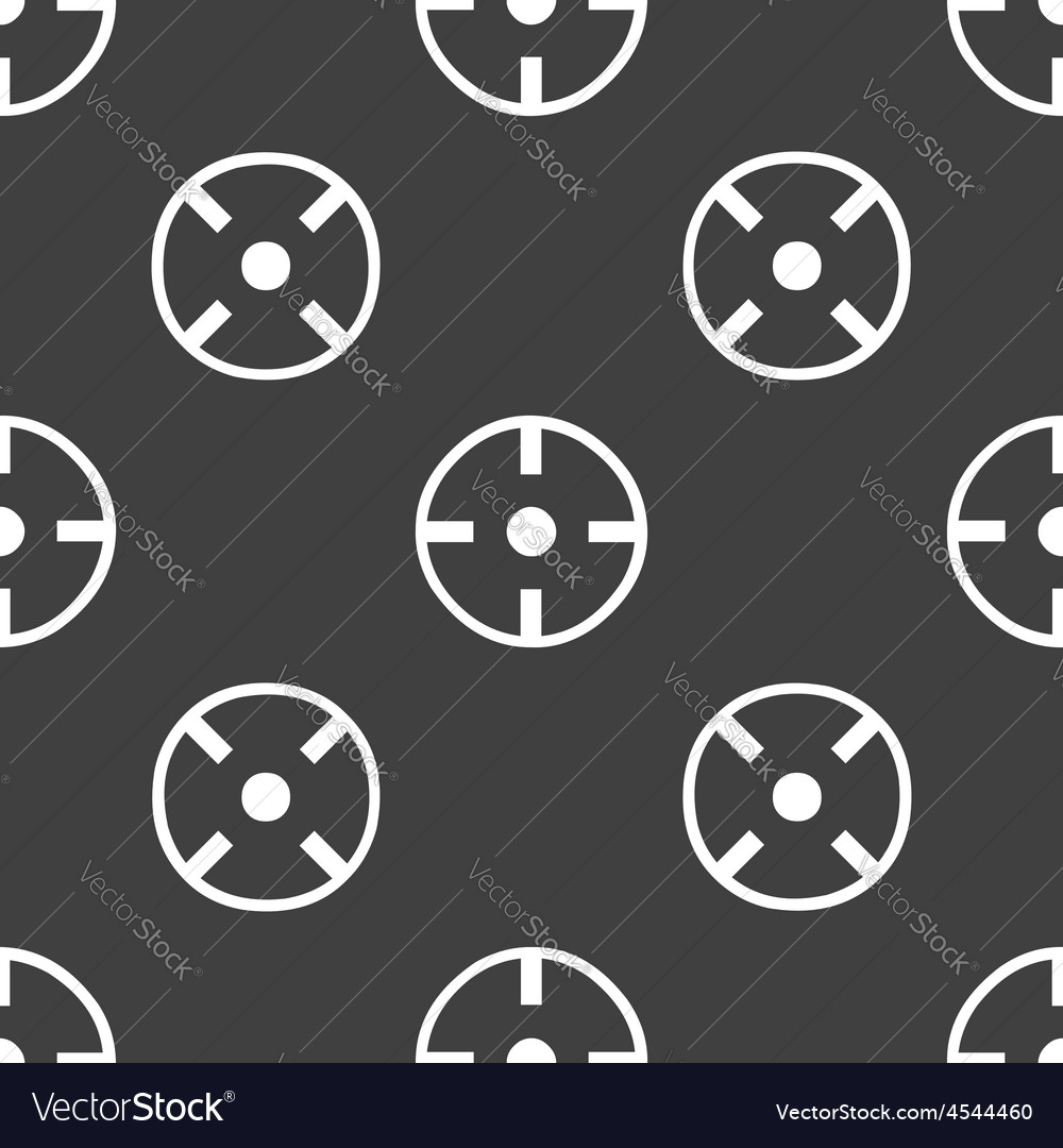Target pattern Royalty Free Vector Image - VectorStock