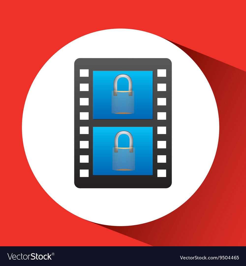 Security system design Royalty Free Vector Image