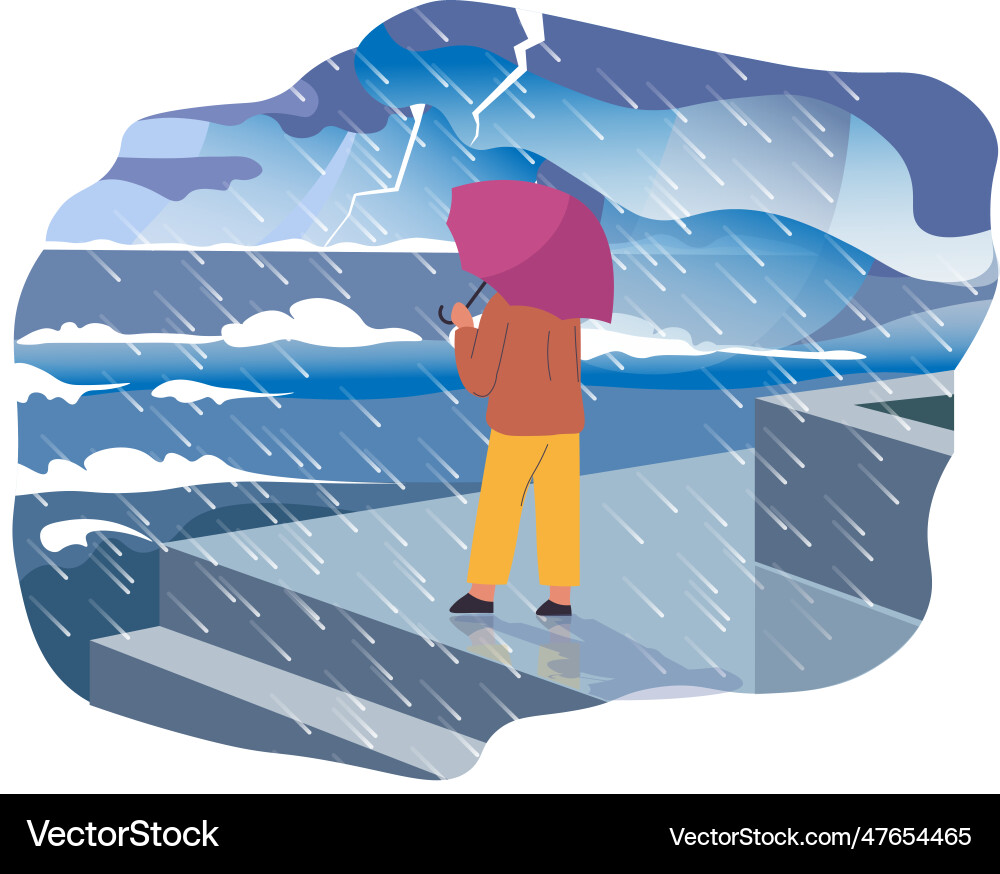 Weather and meteorological conditions Royalty Free Vector