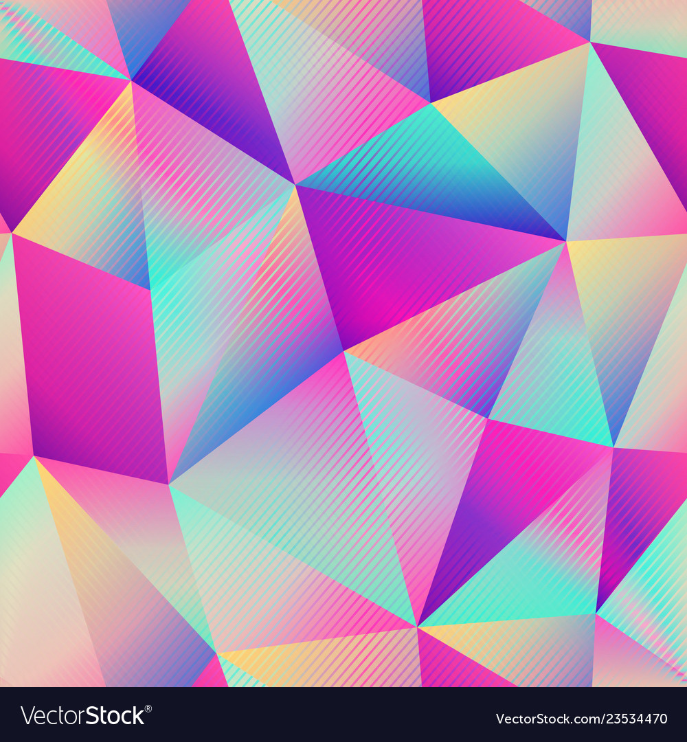Bright triangle pattern Royalty Free Vector Image