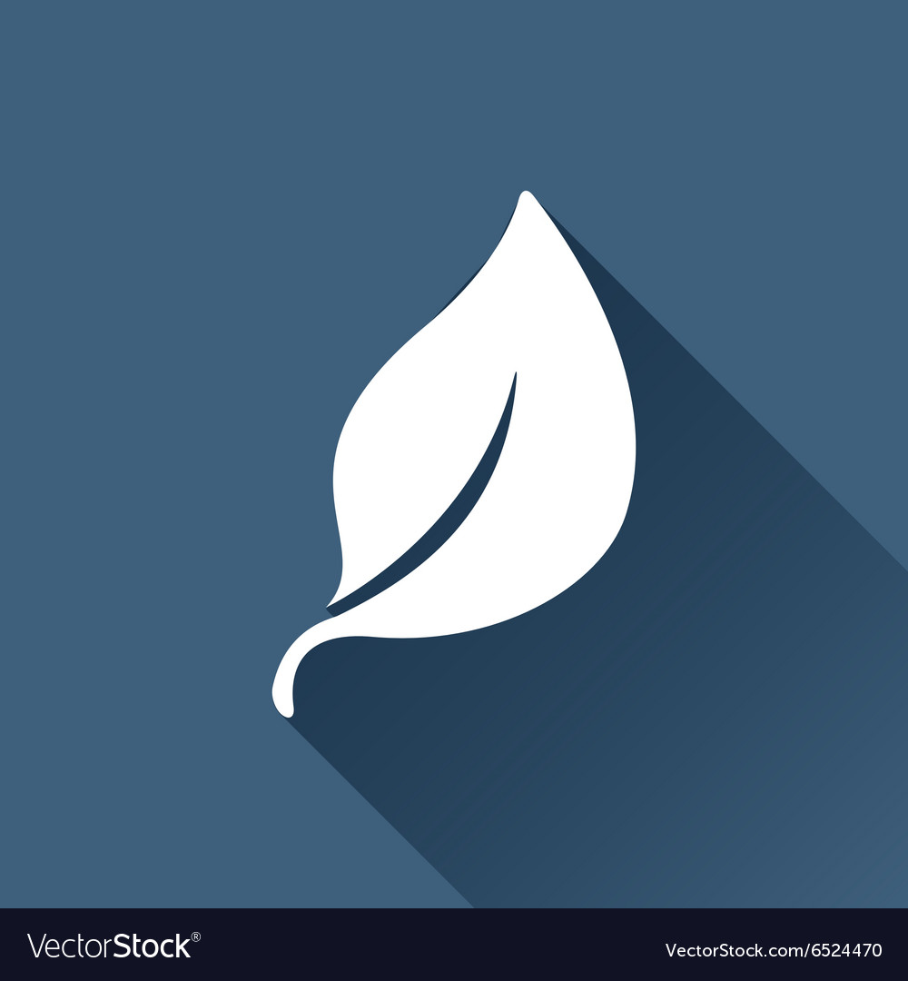 Leaf icon Royalty Free Vector Image - VectorStock