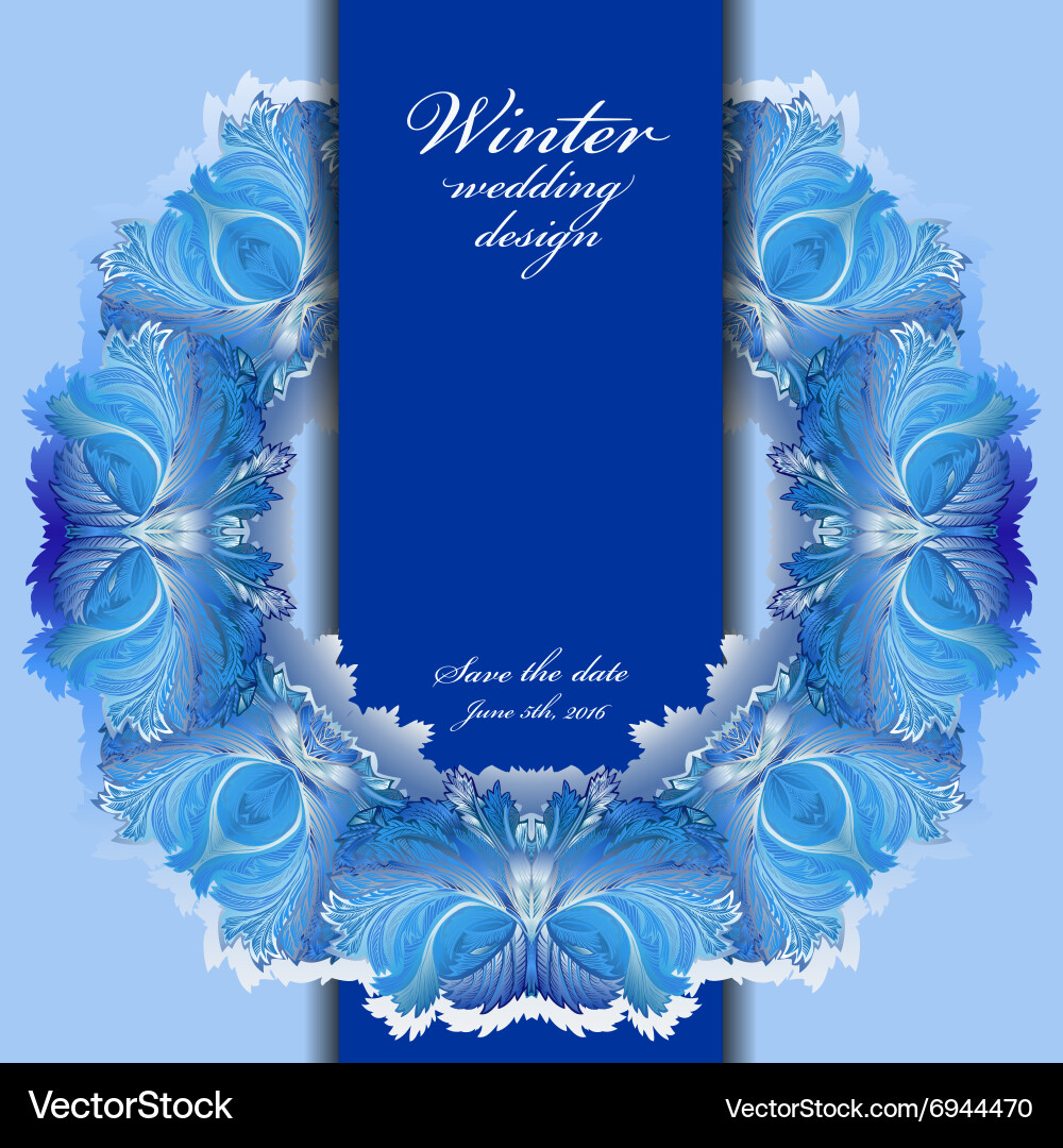 Blue Frames And Borders For Weddings