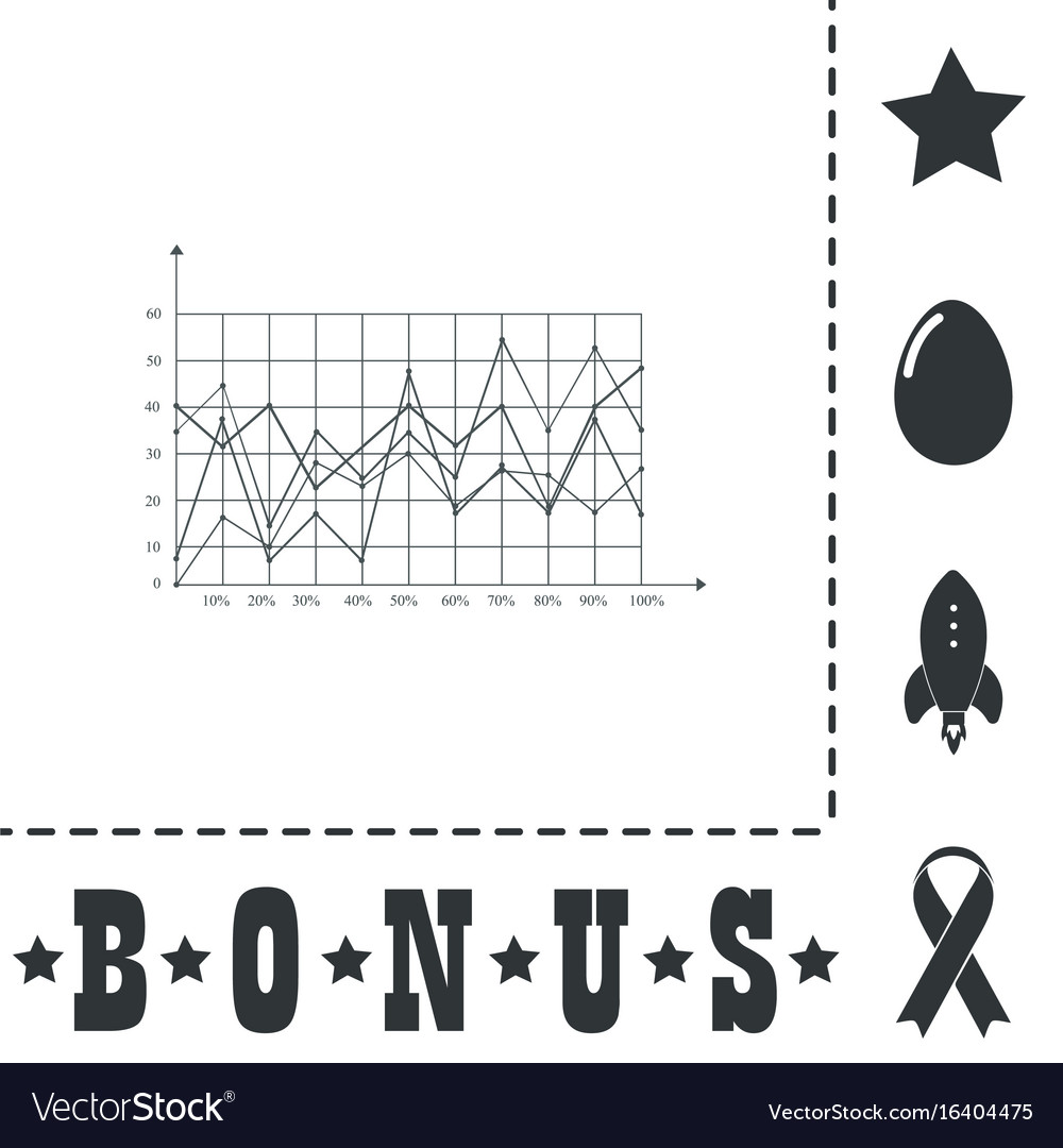 Chart flat icon Royalty Free Vector Image - VectorStock Chart flat icon Royalty Free Vector Image - VectorStock