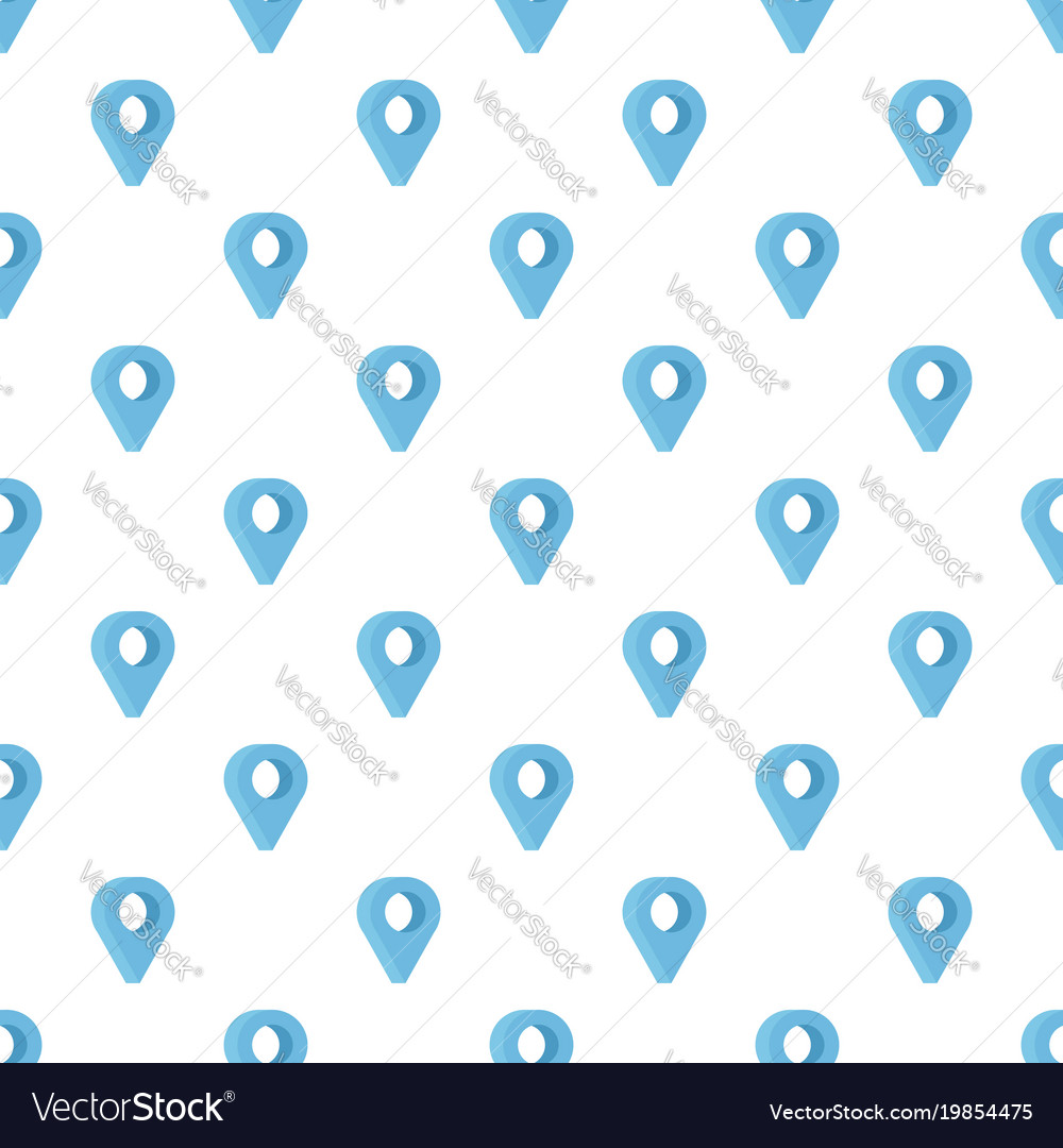 Destination pattern seamless Royalty Free Vector Image