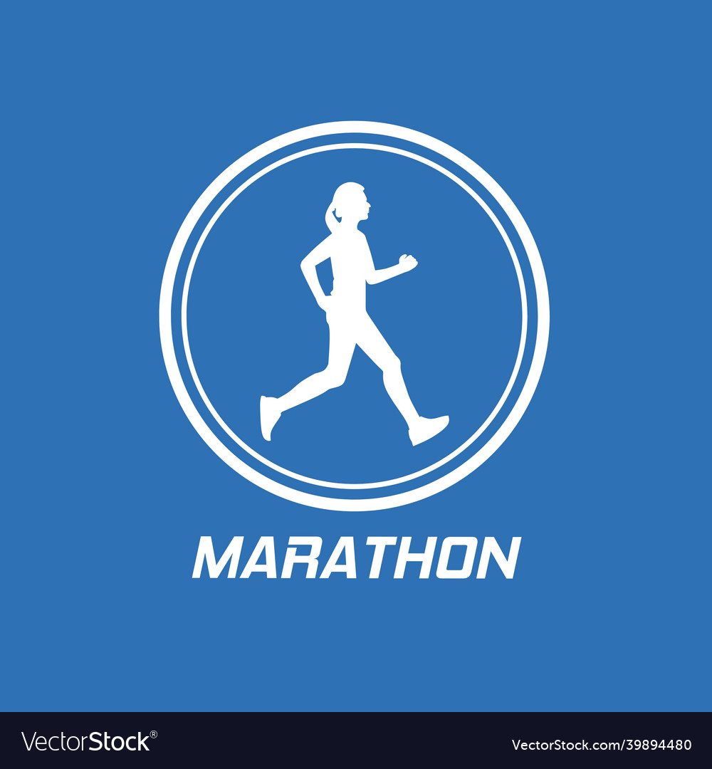 Marathon Royalty Free Vector Image - VectorStock