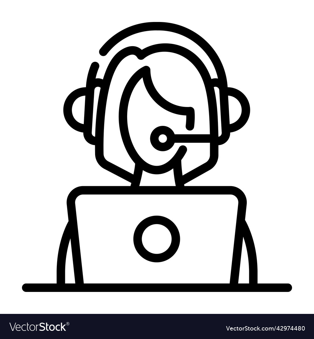 Online support Royalty Free Vector Image - VectorStock