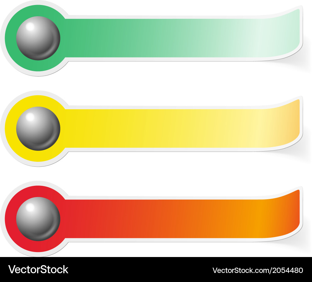 Set of labels Royalty Free Vector Image - VectorStock