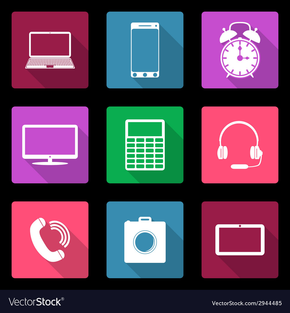 Electronic devices Royalty Free Vector Image - VectorStock