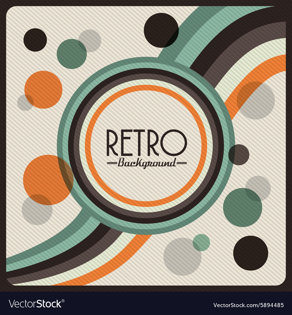 Retro background Royalty Free Vector Image - VectorStock
