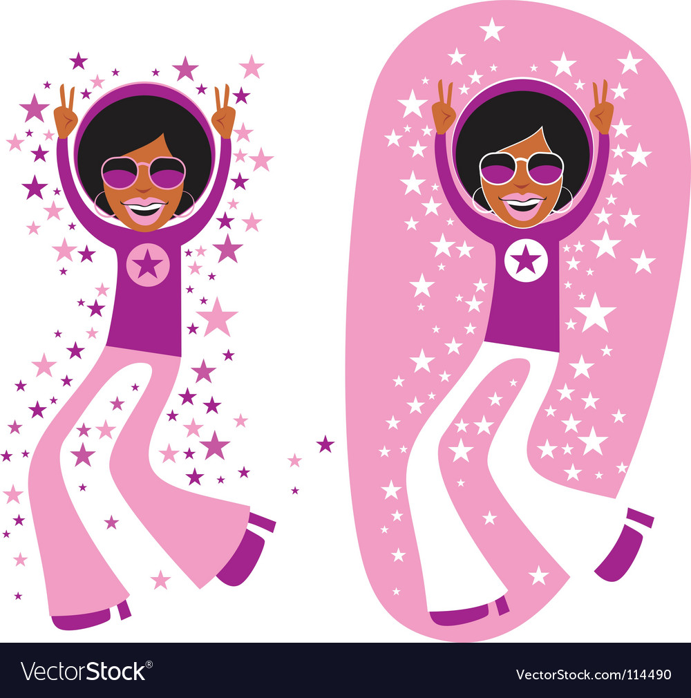 Disco time Royalty Free Vector Image - VectorStock