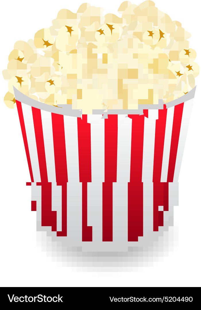 Popcorn Royalty Free Vector Image - VectorStock