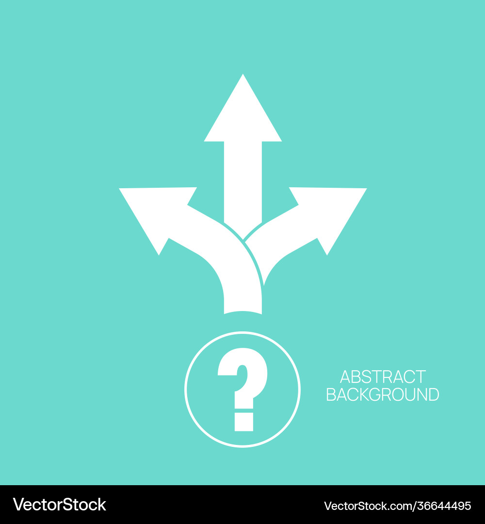 Background with question Royalty Free Vector Image