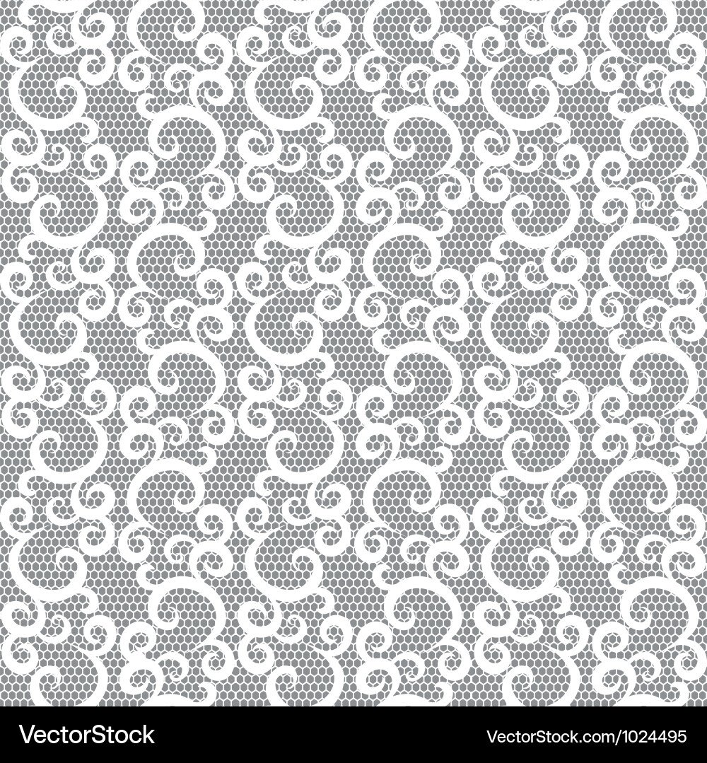 Lace with swirls Royalty Free Vector Image - VectorStock