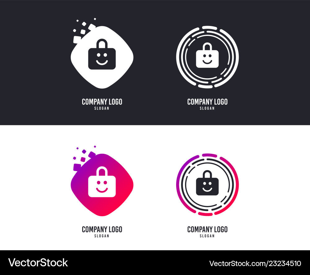 Child lock icon locker with smile symbol Vector Image