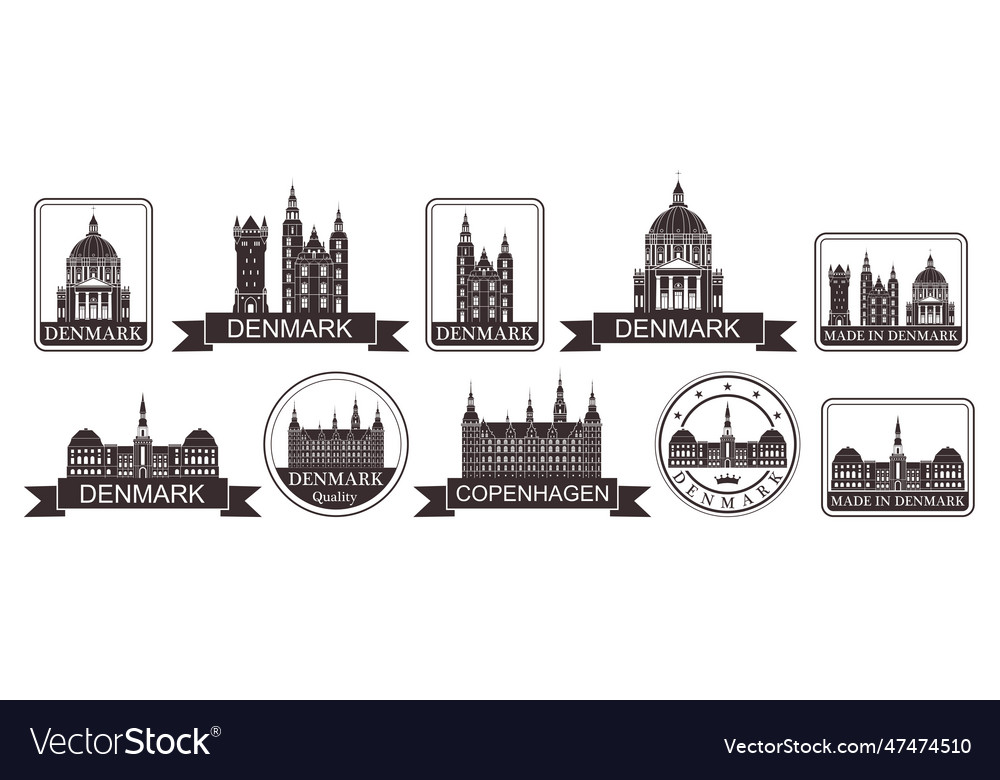 Denmark Royalty Free Vector Image - VectorStock