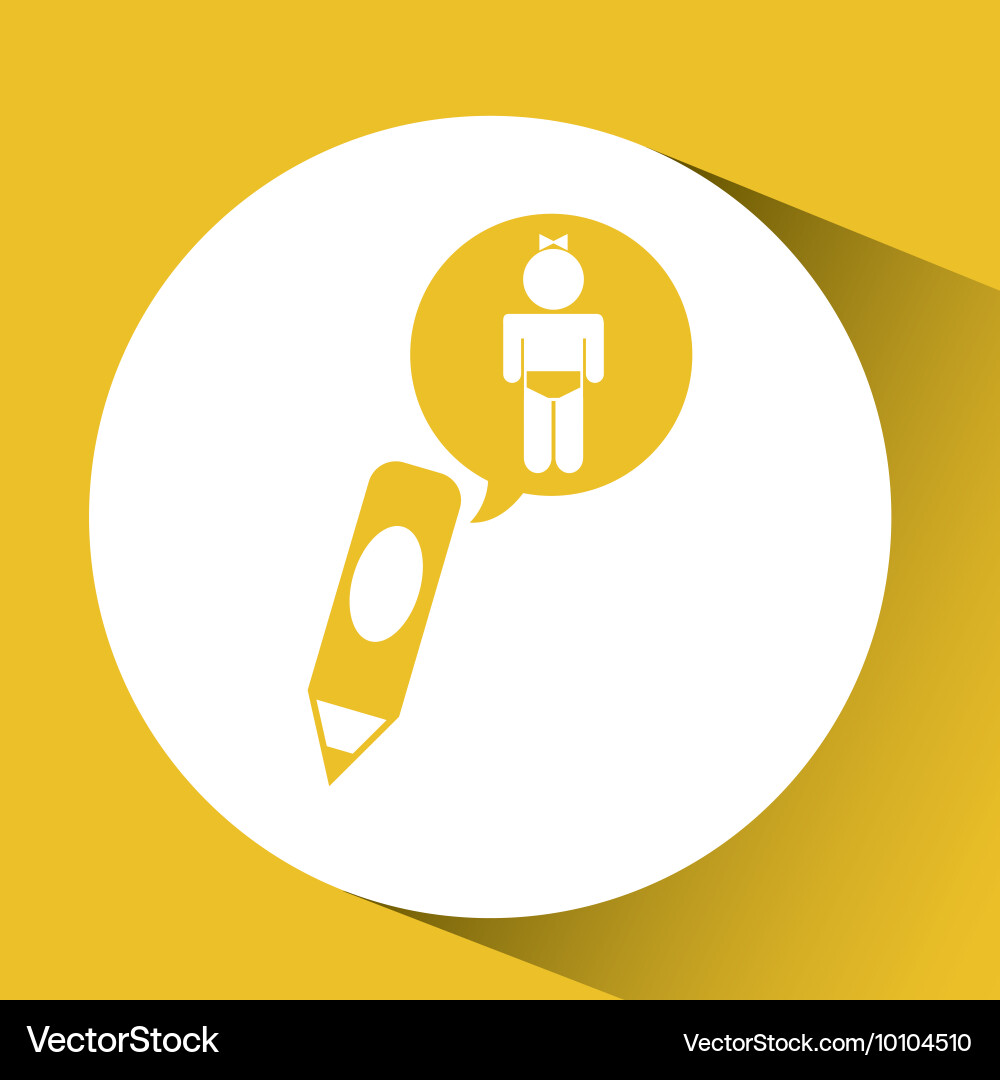 Kid playing icon Royalty Free Vector Image - VectorStock