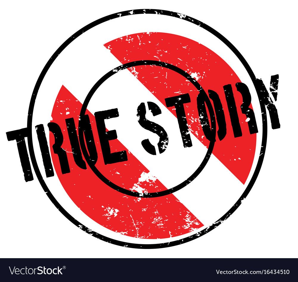 True story rubber stamp Royalty Free Vector Image