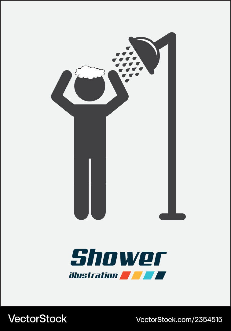 Routine design over white background Royalty Free Vector