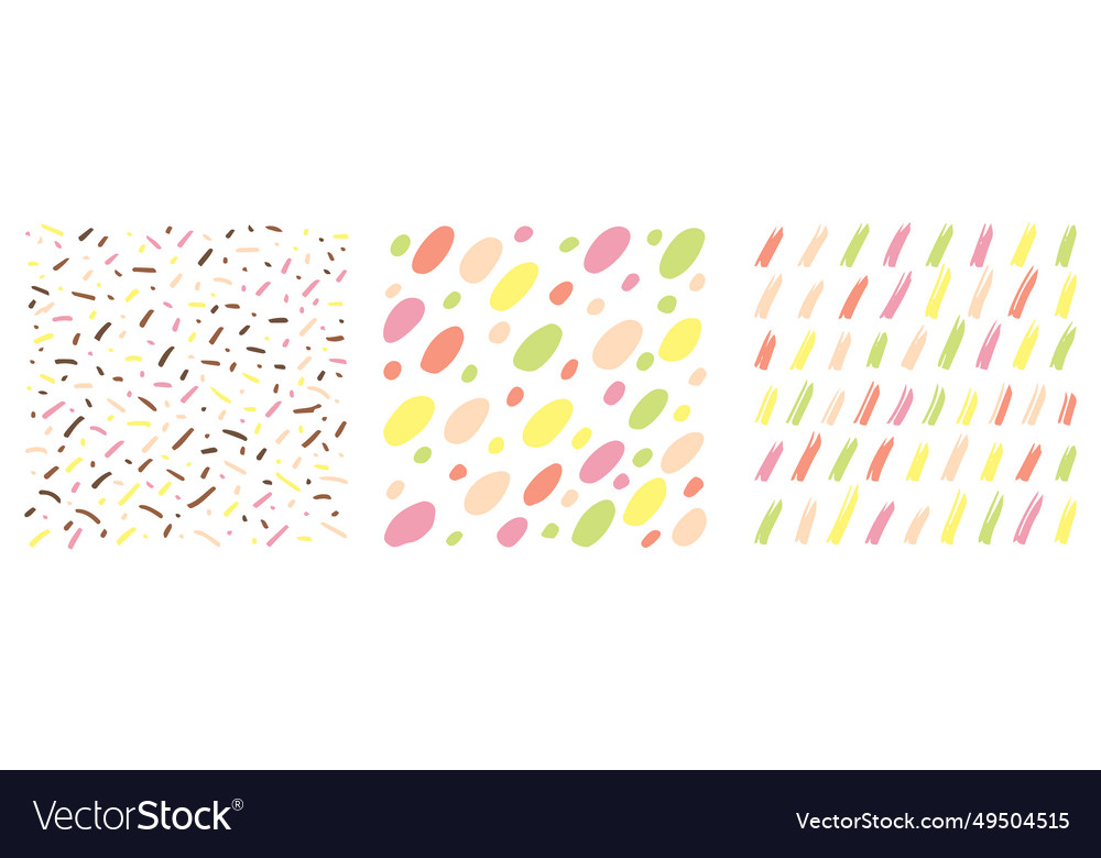 Small dash pattern dotted lines texture candi Vector Image