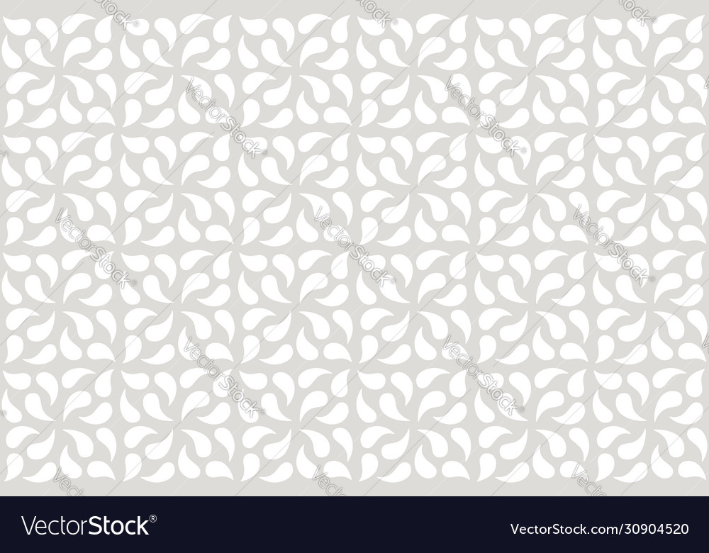 Geometric floral seamless pattern Royalty Free Vector Image