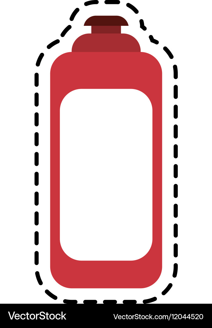 Isolated hair cream design Royalty Free Vector Image