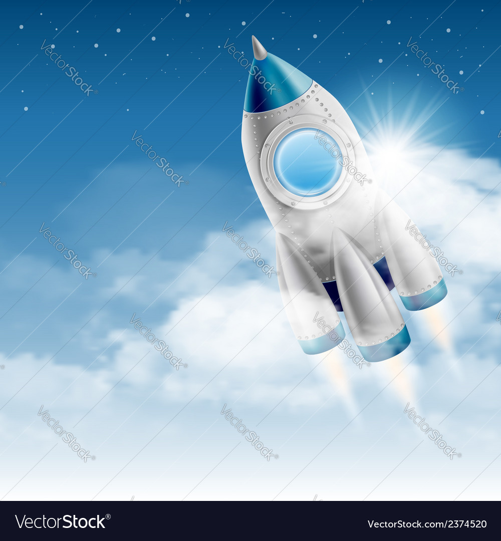 Rocket Royalty Free Vector Image - VectorStock