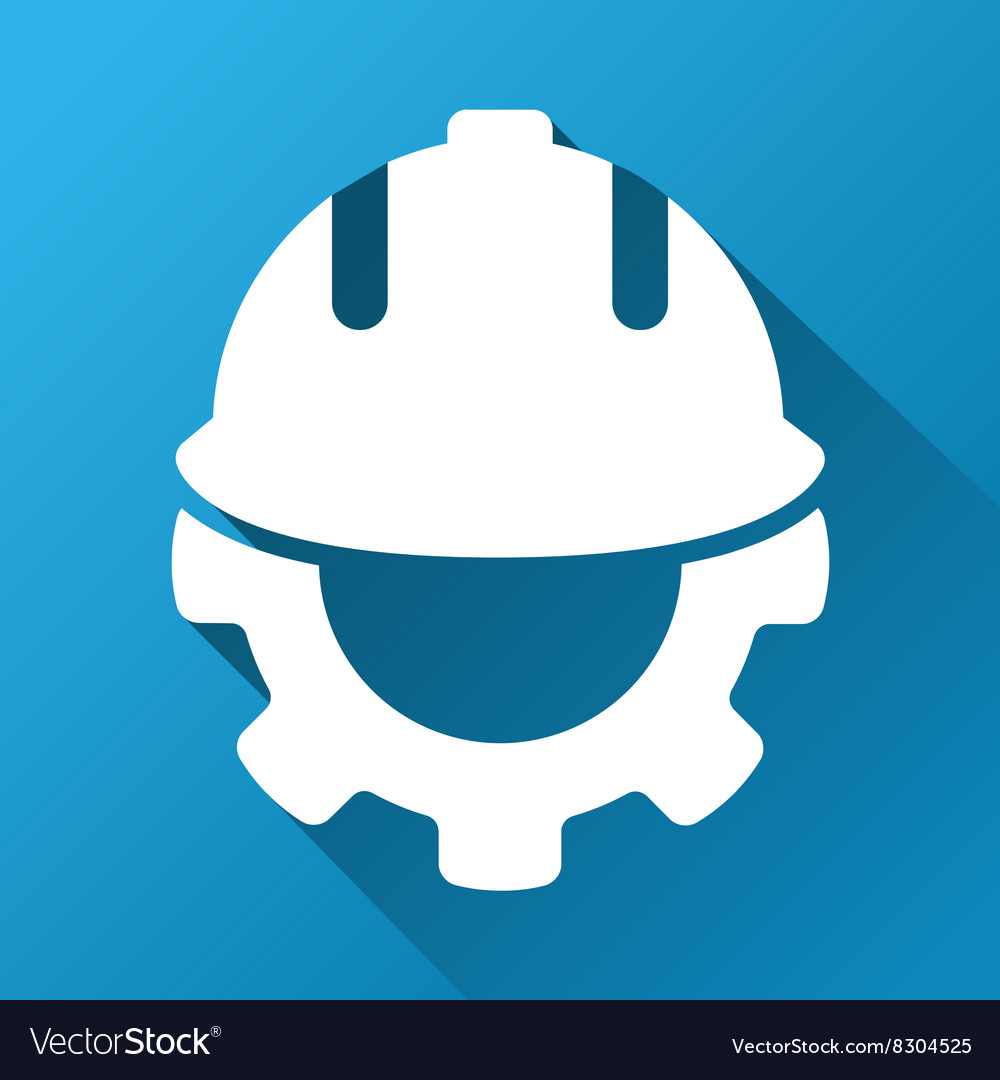 Development gradient square icon Royalty Free Vector Image