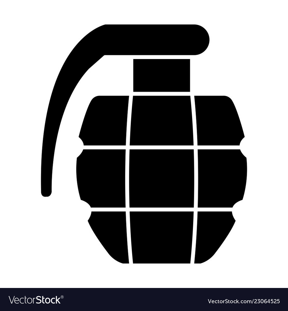 Grenade icon Royalty Free Vector Image - VectorStock