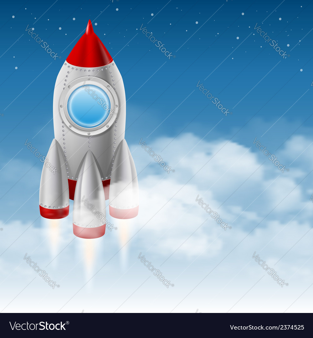 Rocket Royalty Free Vector Image - VectorStock
