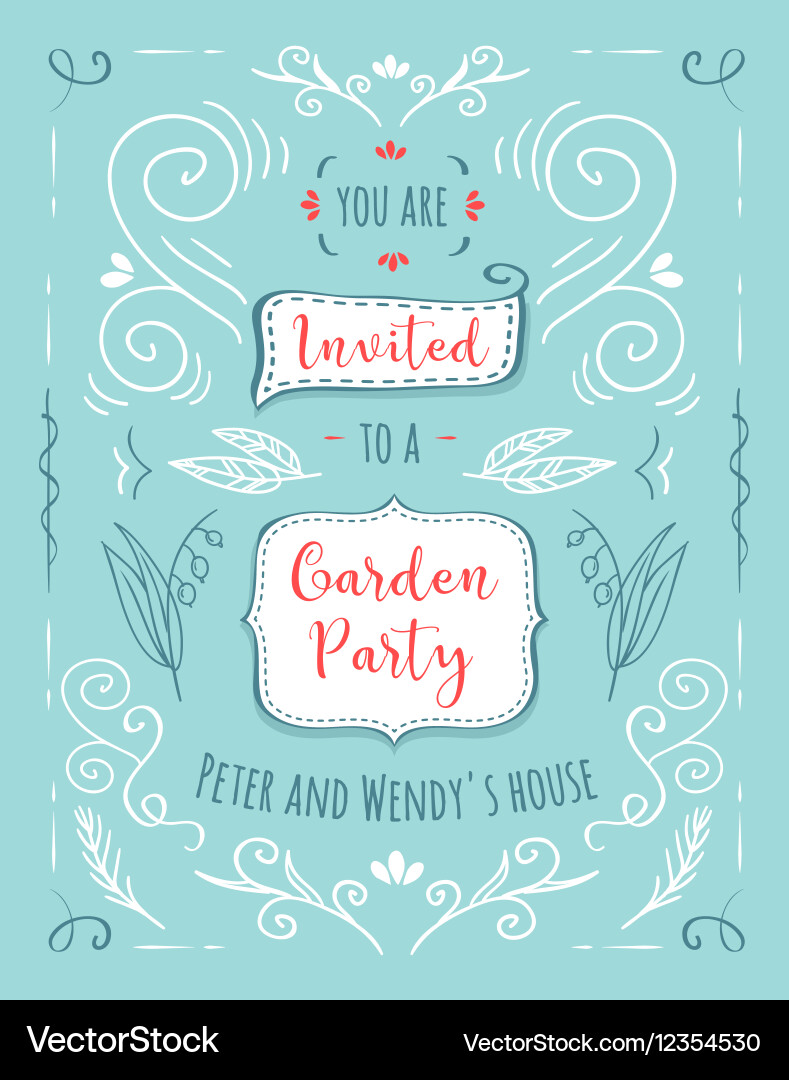 Floral background for invitation card banners set Vector Image