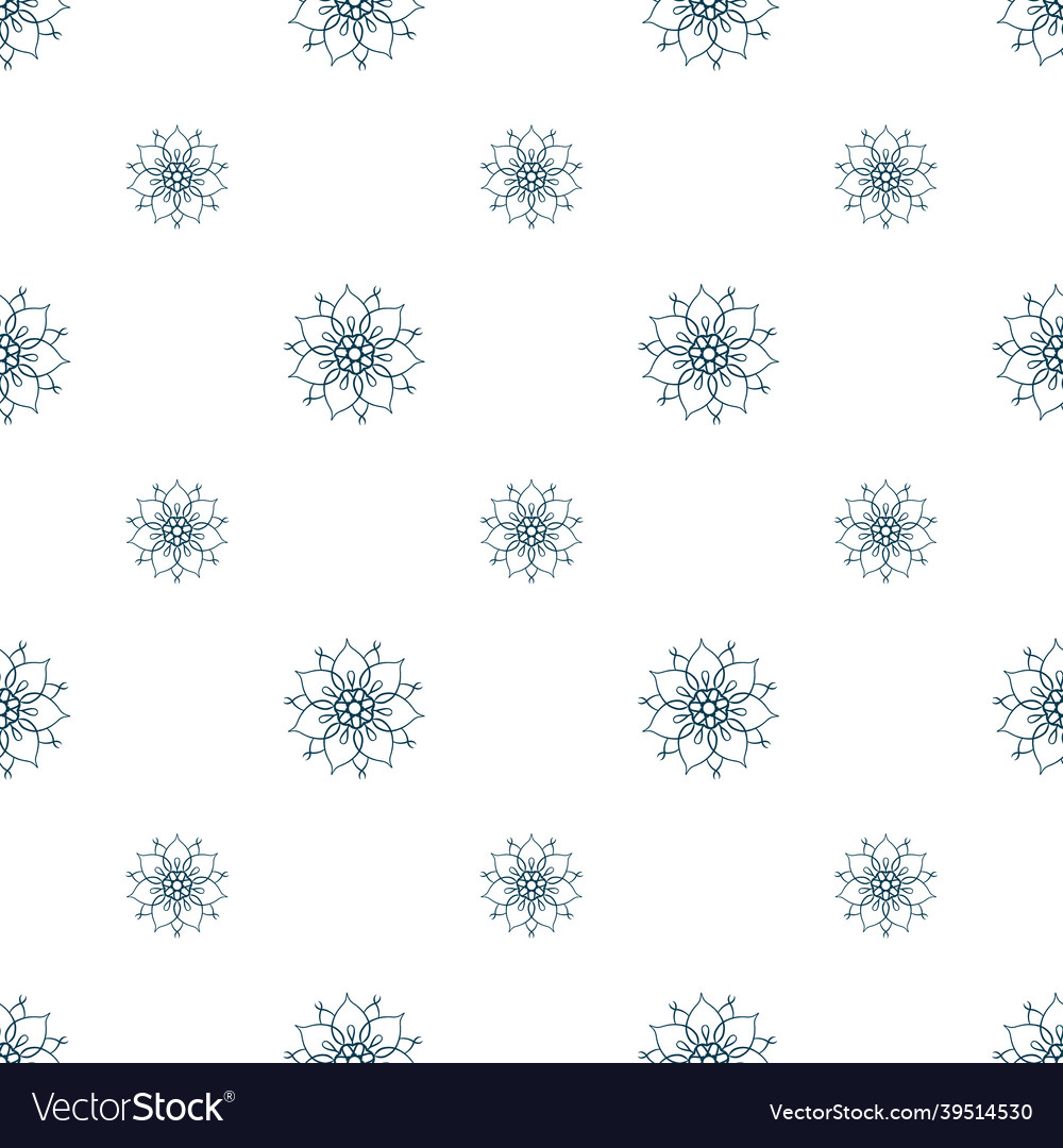 Hand-drawn seamless repeat pattern repeat pattern Vector Image