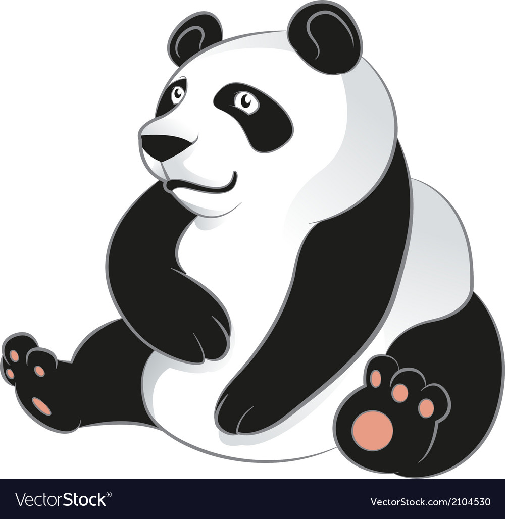 Panda Royalty Free Vector Image - VectorStock