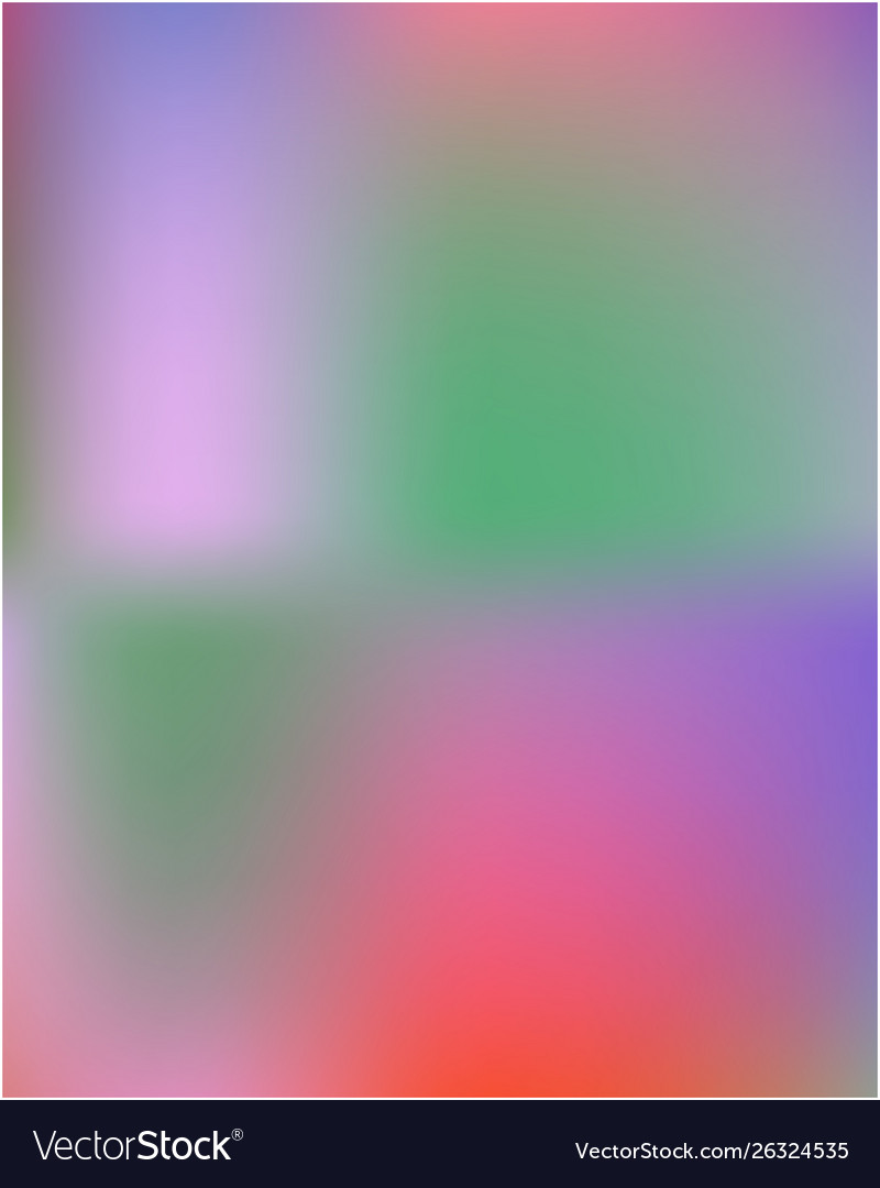 Gradient mesh painted in different colors Vector Image